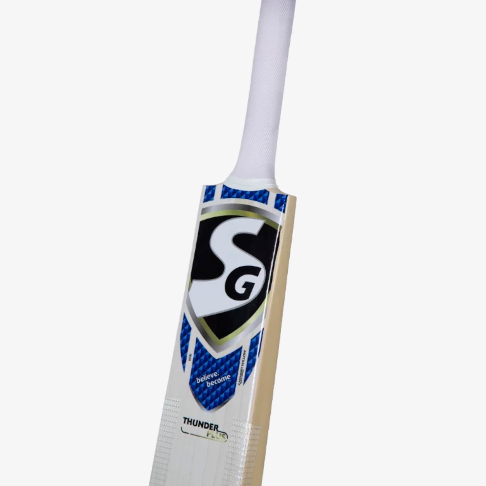 SG Thunder Plus Kashmir Willow Cricket Bat – Romjee Sports Llp