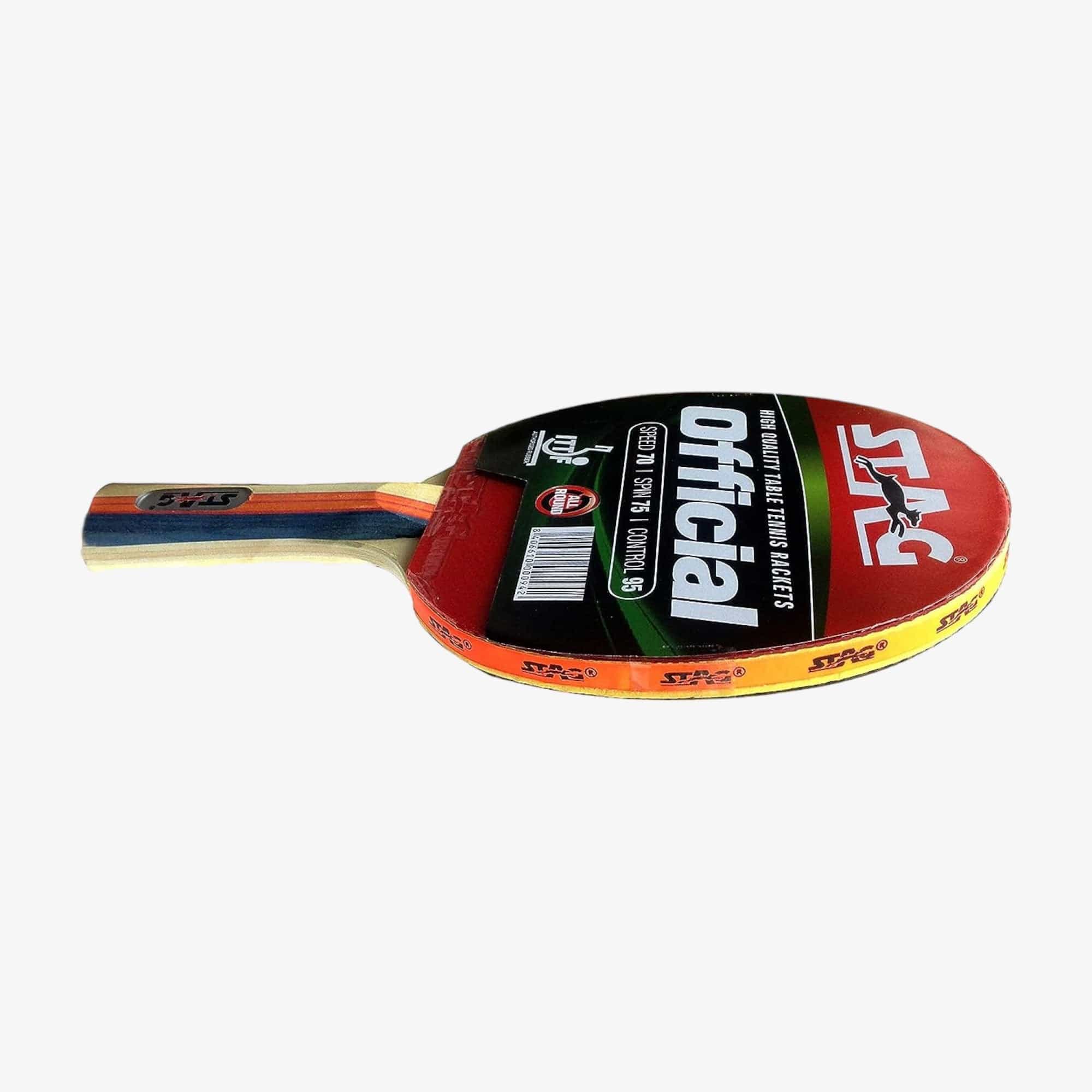 STAG Official Table Tennis Racket – Romjee Sports Llp
